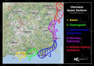 DayZ Chernarus: Loot spawns, routes, and more! - KarmaKrew